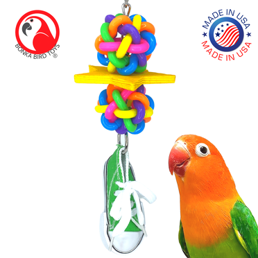 Bonka Bird Toys 1854 Tri Foraging Star Bird Toy. - Walmart.com