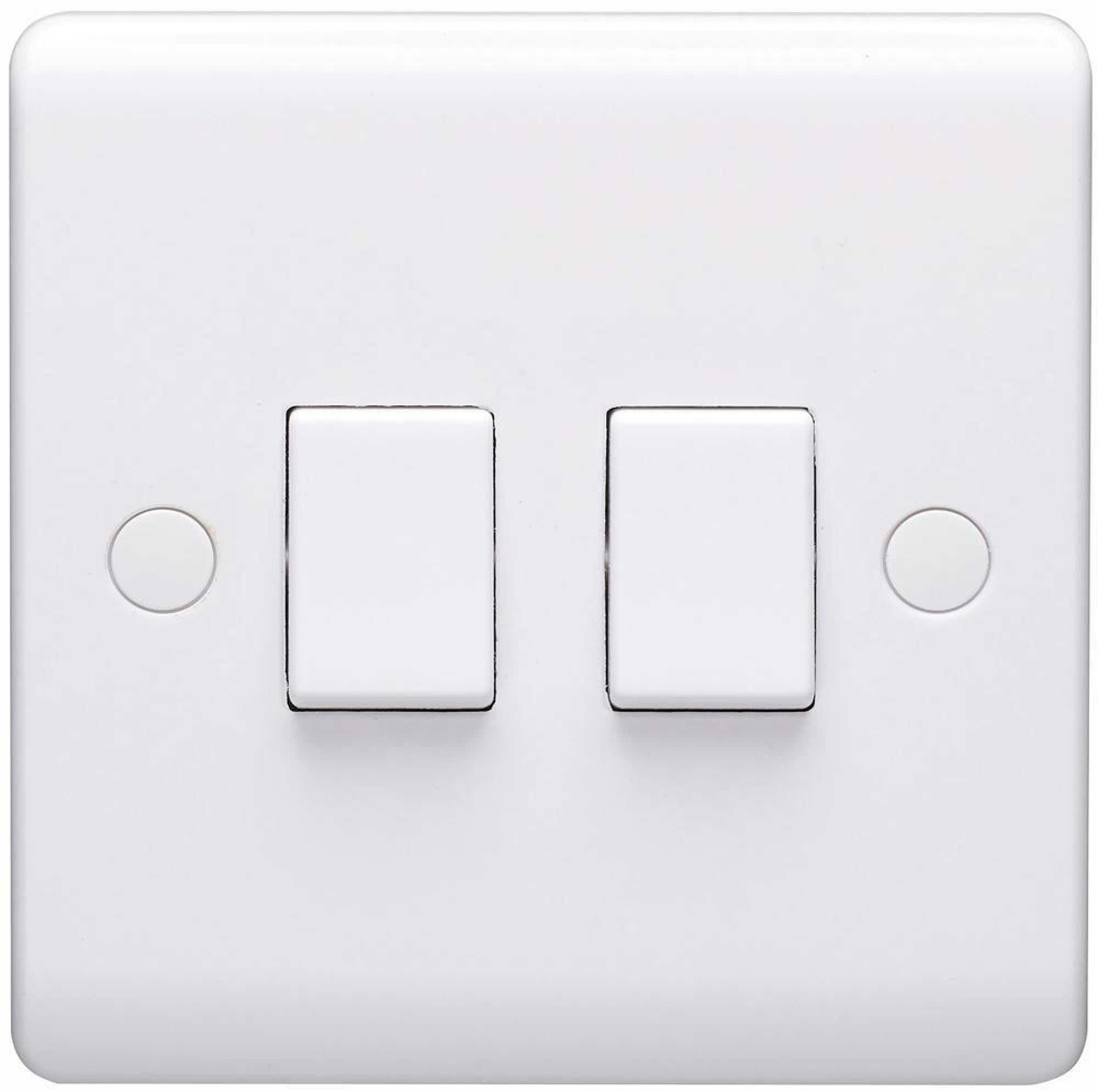 VOLEX ACCESSORIES - 10AX 2 Gang, 2 Way Wall Switch - Walmart.com