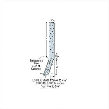 2 Pack Simpson Strong Tie CPT66Z 6x6 Concealed Post Base with Pins ...