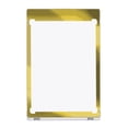 Gold Border Magnetic Holder with UV Protection for 35PT Trading Cards ...