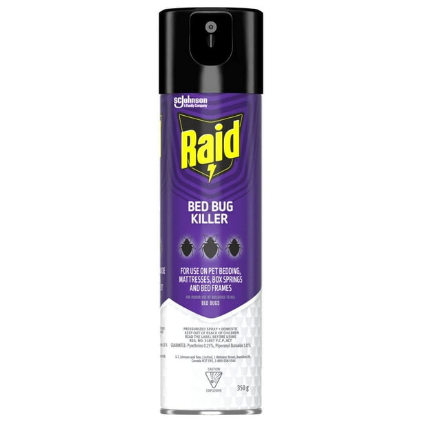 Raid Bed Bug Insect Killer Spray, 350 g - Walmart.ca