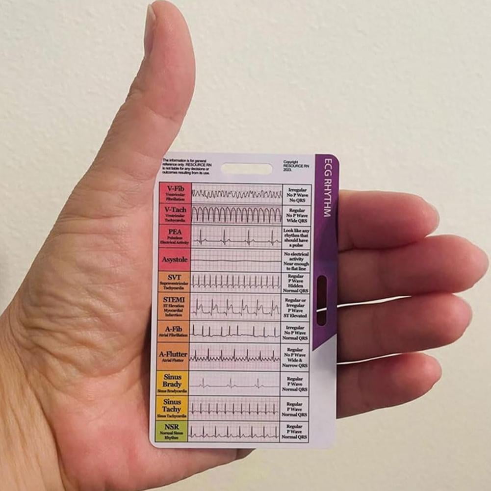 Pocket Card ECG Self-Measurement Ruler - Portable ECG Tool - Walmart.ca