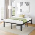 16 Inch High Bed Frame, Platform Bed Frame Size No Box Spring Needed ...