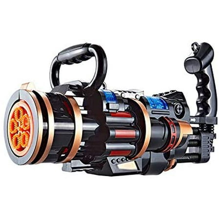 Hand-held Bubble Machine Portable Bubble Gun Blower for Kids Party ...