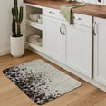 Brown Animal Fur Texture Front Door Mat Indoor Entrance, Country Farm ...