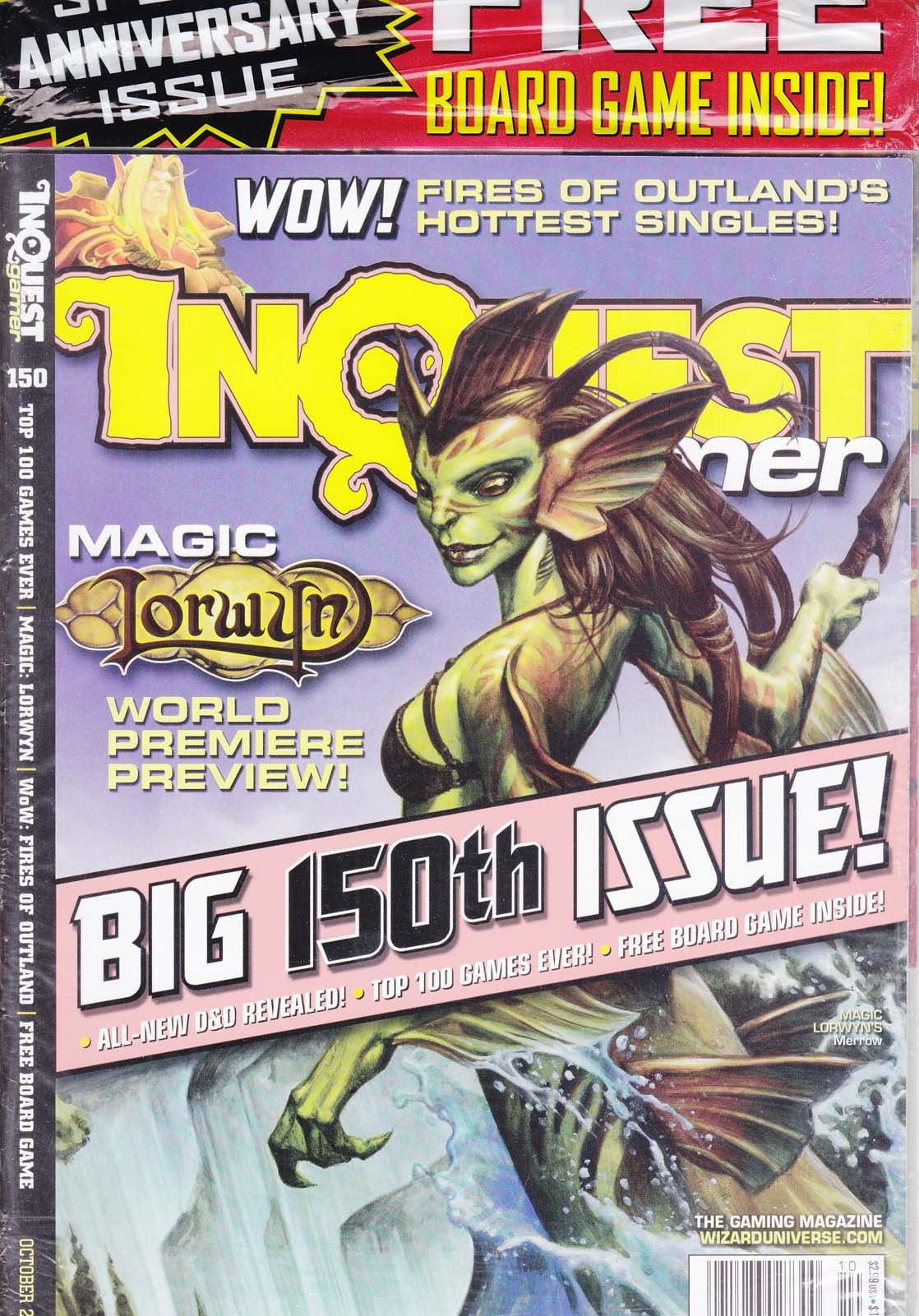 Inquest Gamer Magazine #150 (in bag) VF ; Wizard Comic Book - Walmart.com
