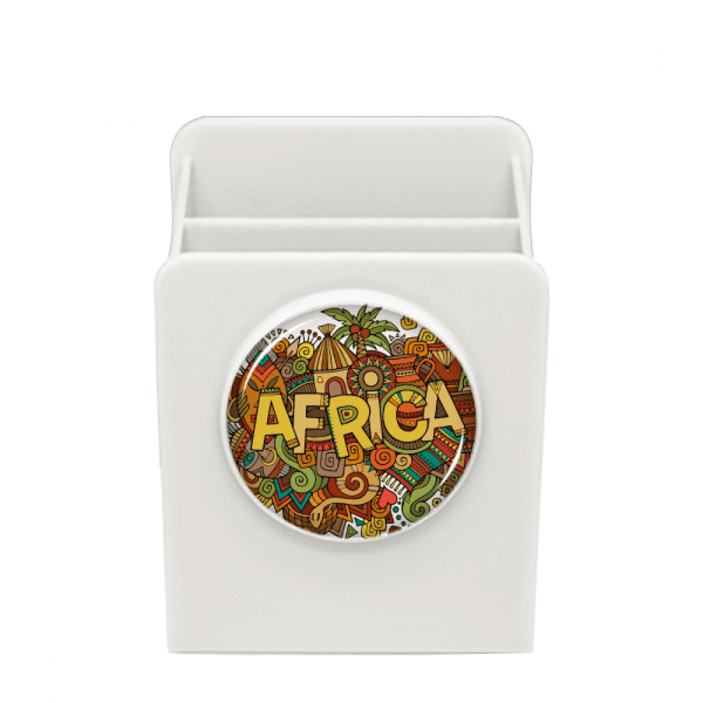 African Aboriginal Art Pattern Tribal Desk Pencil Holder Cup Pen ...