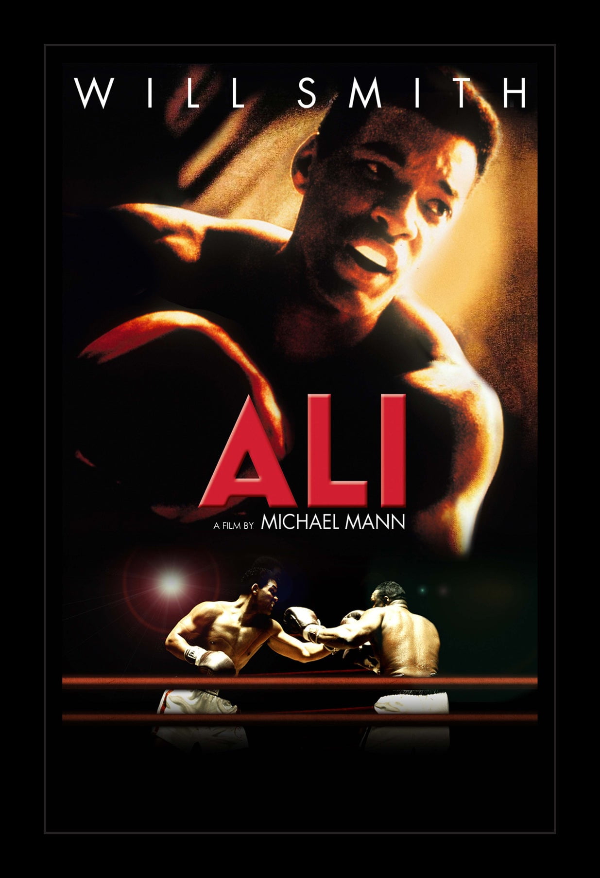 ALI - 11x17 Framed Movie Poster - Walmart.com