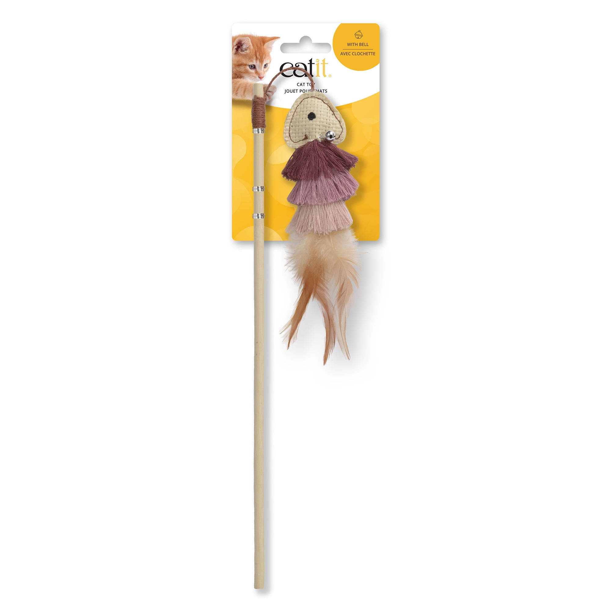 Click here for Catit Fish Teaser With Feather Tail Cat Toy prices