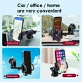 Car Phone Holder Mount, Dashboard Mobile Holder, Adjustable Rotating ...