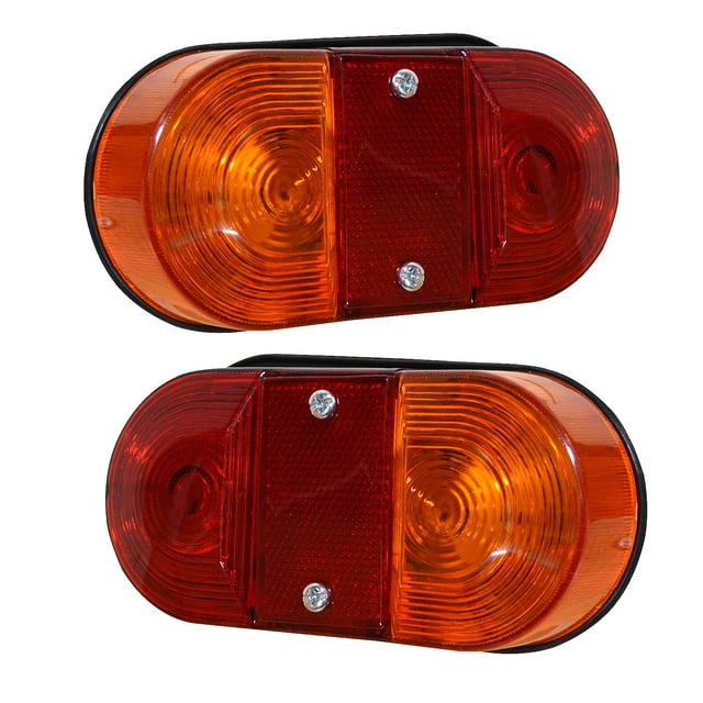 APSMOTIV Rear Combination Light Lamp Assembly Tail Lights with Flat ...