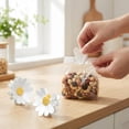 Daisy Magnetic Fridge Sticker, Flower-shaped Snack Sealing Clip Kitchen ...