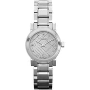 Burberry Unisex Classic Checked Stainless Steel Analog Quartz 38mm ...