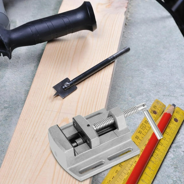 Drill Press Vise Tabletop Clamp Vice Metalworking Sculpture Universal ...