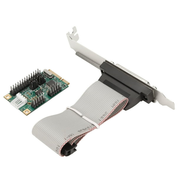 PCIe Parallel Port Expansion Card, Plug And Play MiniPCIE Parallel Port ...