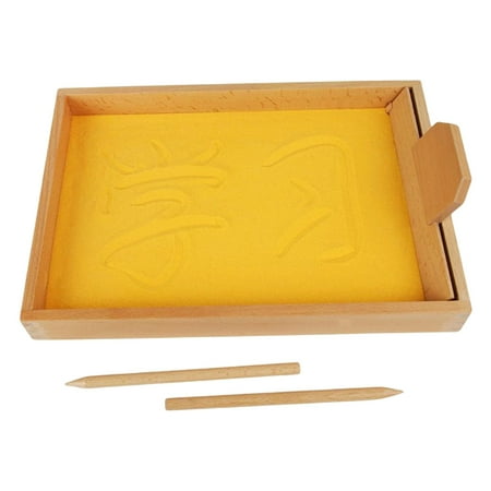 Letter Formation Tray with Wooden Pen Recognition and Writing Exercises ...