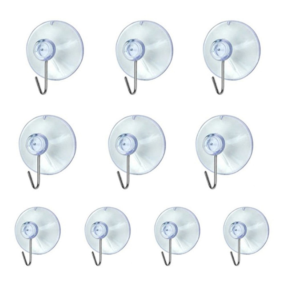 Click here for Bgsha 12 Pack Suction Cup Hooks Clear Pvc Suction... prices
