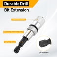 Uxcell 2Pcs Magnetic Screwdriver Bit Holders 3 Inch CR-V Steel Torsion ...