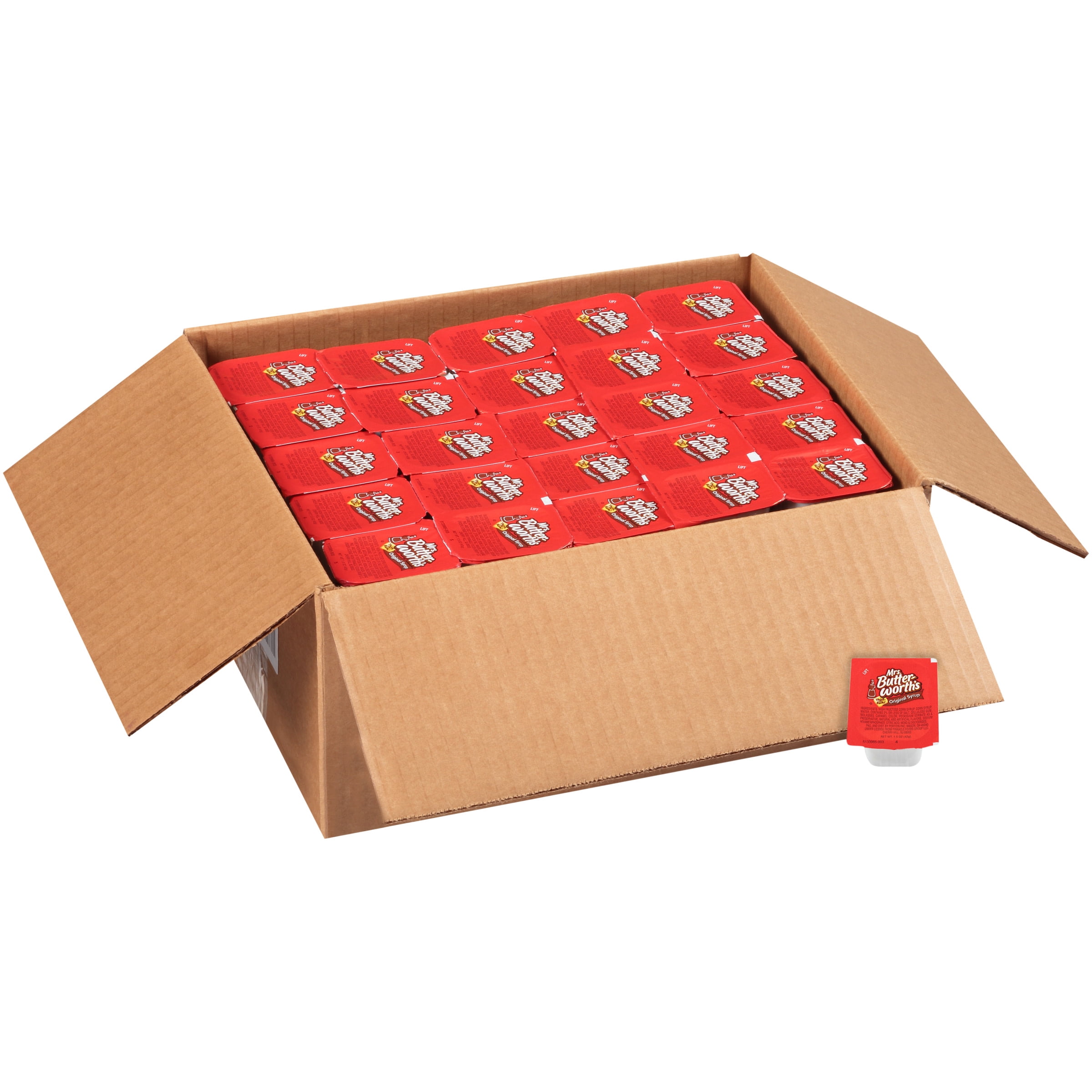 Mrs. Butterworth's Table Syrup Single Serve 1.5 oz. Cups, 100 per Case ...