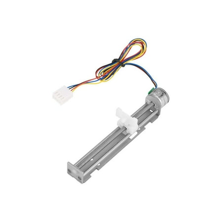 DC 12V 80mm Micro Linear Screw Slider Low Noise Thread Stepper Motor ...