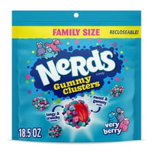 Nerds Gummy Cluster Treat Size Bags - 1 LB - Bulk Individually Wrapped ...