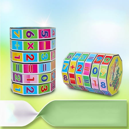 Children's Educational Toys Mathematics Numbers Magic Cube Puzzle Game ...
