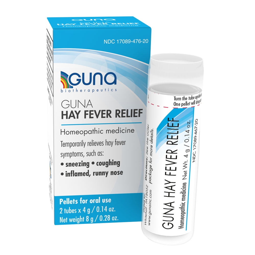 Guna Hay Fever Relief Homeopathic Medicine Allergy Symptom Relief - 2 ...
