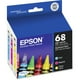 Epson T068520 (68) DURABrite High-Yield Ink, Cyan/Magenta/Yellow, 3/PK ...