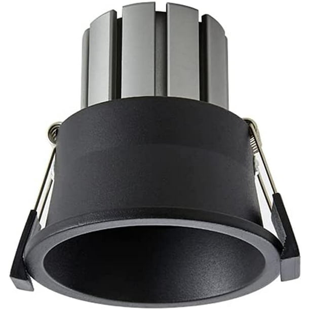 5W/7W/10W/12W Black Anti-Glare Narrow Border COB LED Downlight Living ...