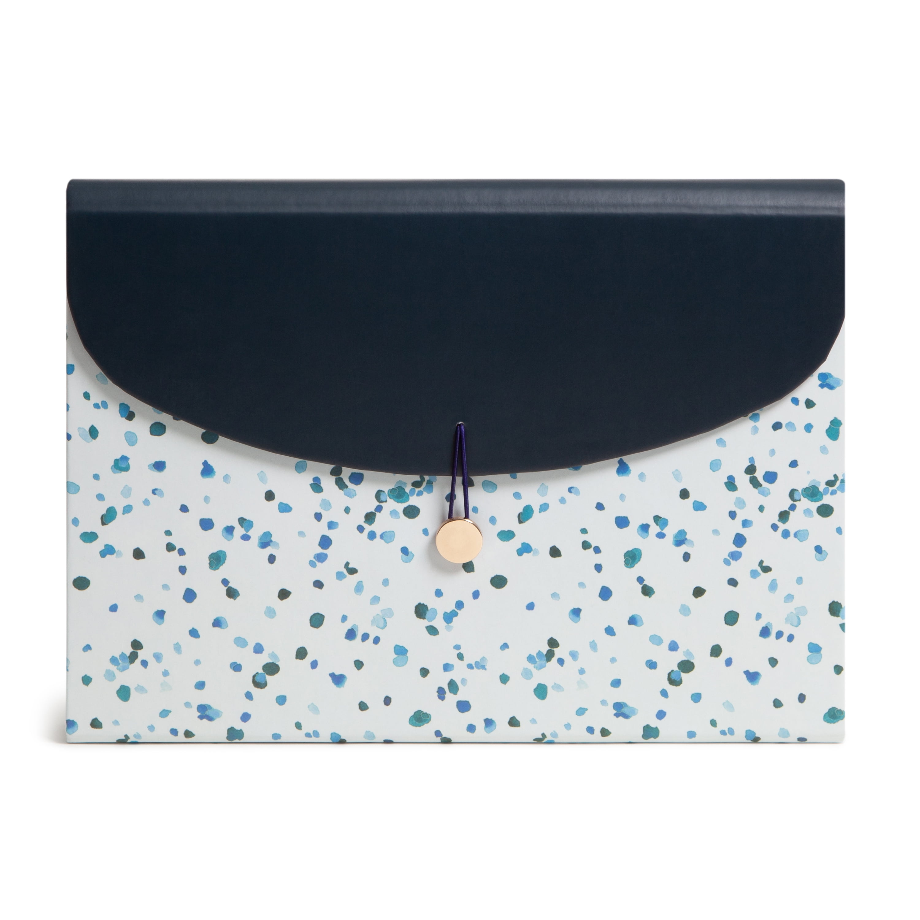 U Brands Indigo Vibes 13 Pocket Expandable File Folder, Multi-Color ...