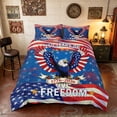 Manfei Bold Eagle US Flag Duvet Cover Queen, Freedom 250th Queen ...