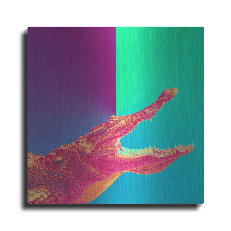 Alligator Metal Art