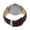 Seiko Nobel Discover More Leather Strap Beige Dial Quartz SUR421P1 100M ...