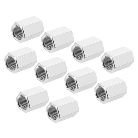 Hexagonal Accouplement Ã crous M10 x 1mm Filetage 20mm Longueur Manche Goujon Barre Adaptateurs ...