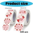 500Counts Strawberry Thank You Labels Seal Sticker Adhesive Labels ...