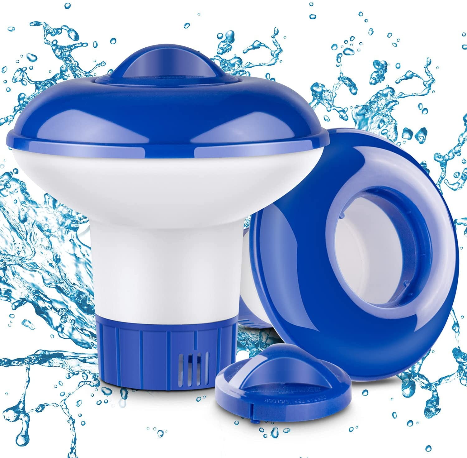 Pool Dosing Float, 2 PCS Pool Chlorine Floater for Chlorine Tablets ...