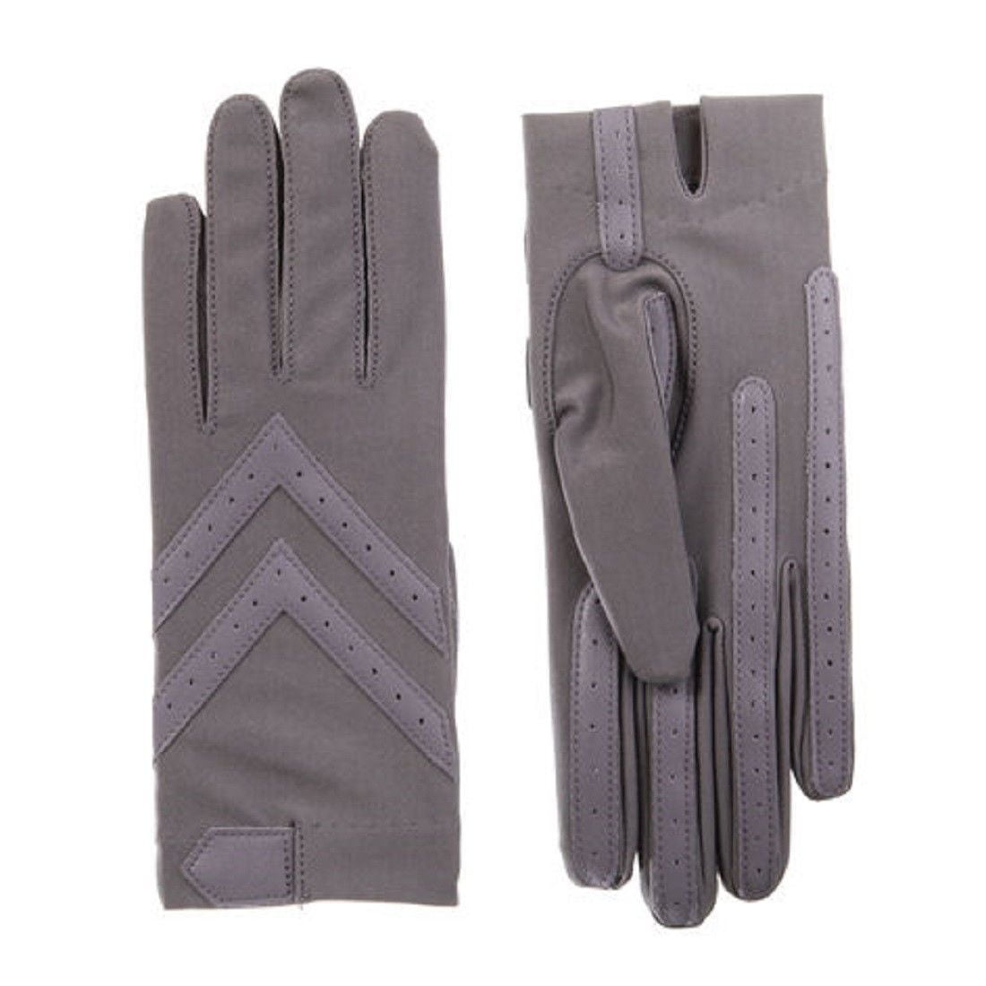 Isotoner Women's smartDRI Chevron Shortie Touchscreen Gloves - A30101 ...