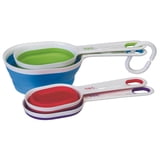 PrepSolutions 4pc Collapsible Measuring Cups Set with Ergonomic Handles ...
