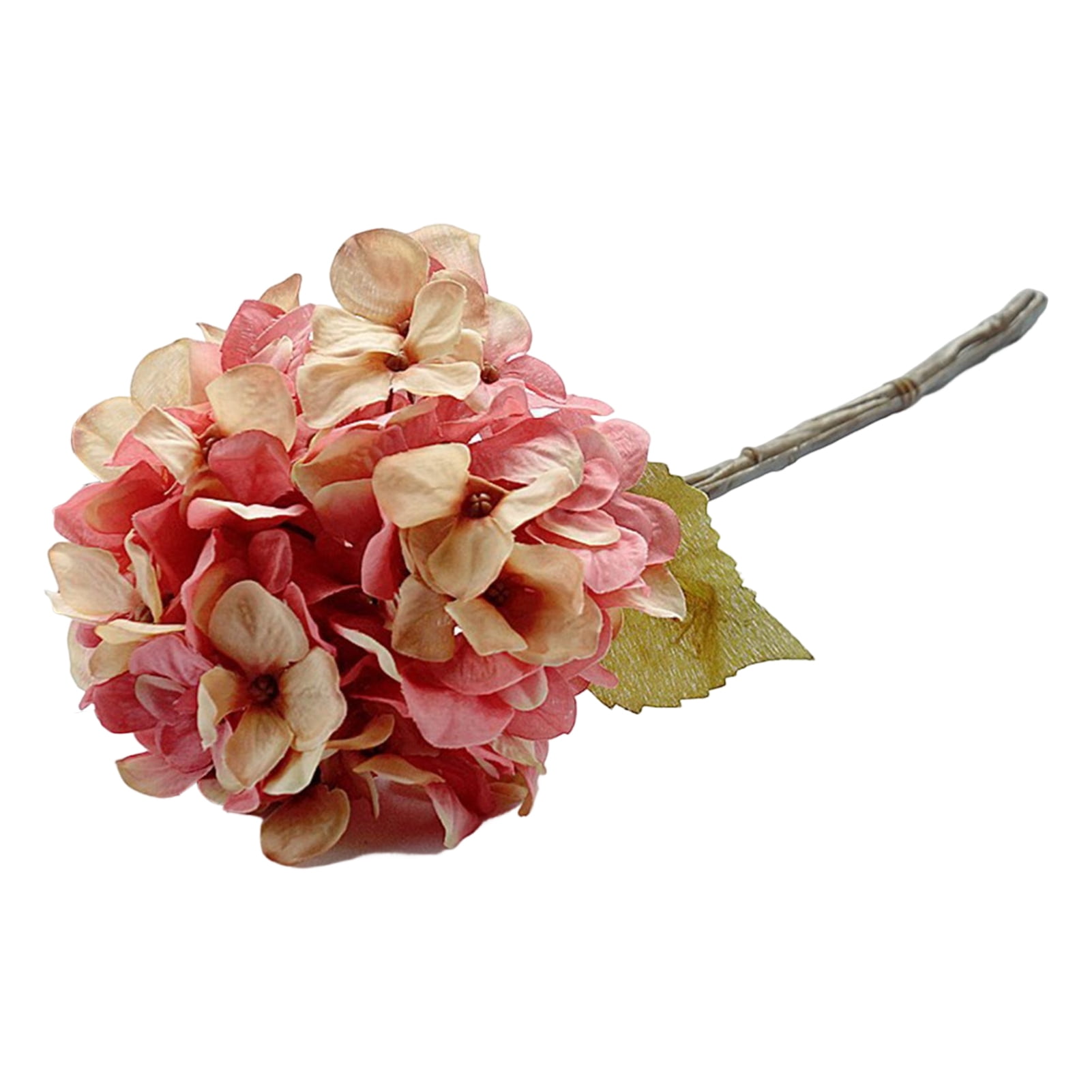 Hydrangea Artificial Flowers with Stems Full Silk Hydrangea Heads for ...