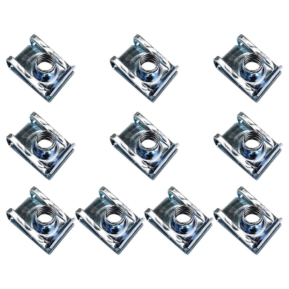 U-Type Fasteners|Auto Assortment Car Nuts Fastener Speed Clips|10pcs ...