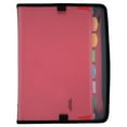 Five Star 7-Pocket Expanding File with Tabs, 8 1/2" x 11", Red (35475 ...