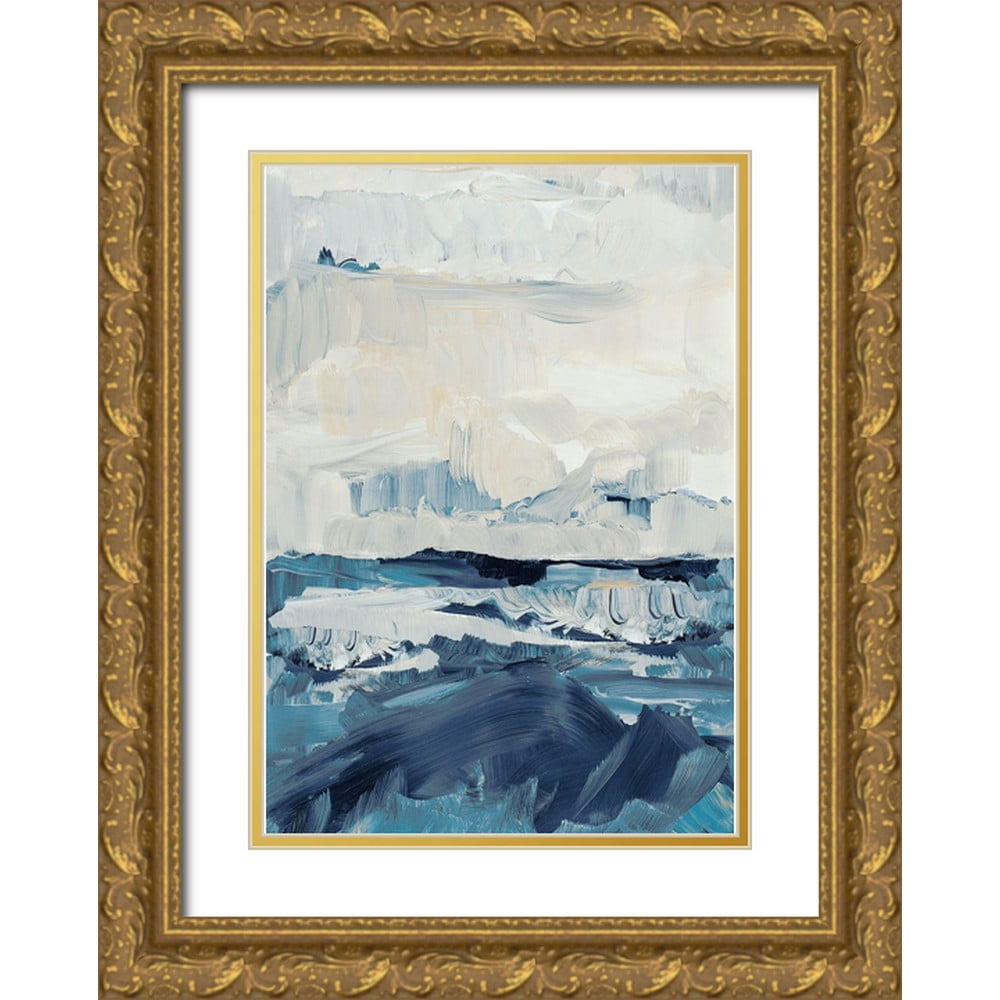 Loreth, Lanie 18x24 Gold Ornate Wood Framed with Double Matting Museum ...