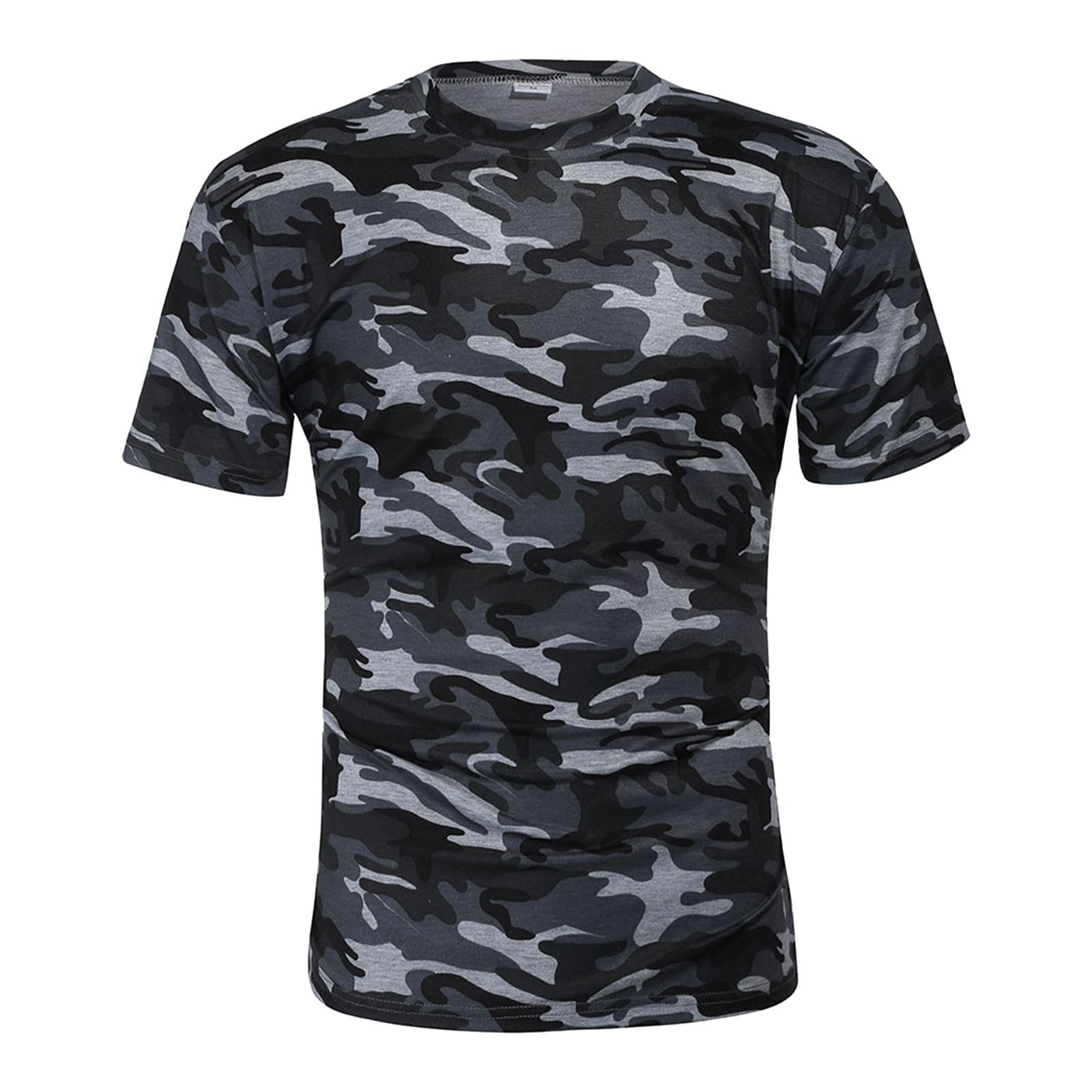 Click here for Huesdet Men Graphic T Shirts Modern Fit Crew Neck... prices