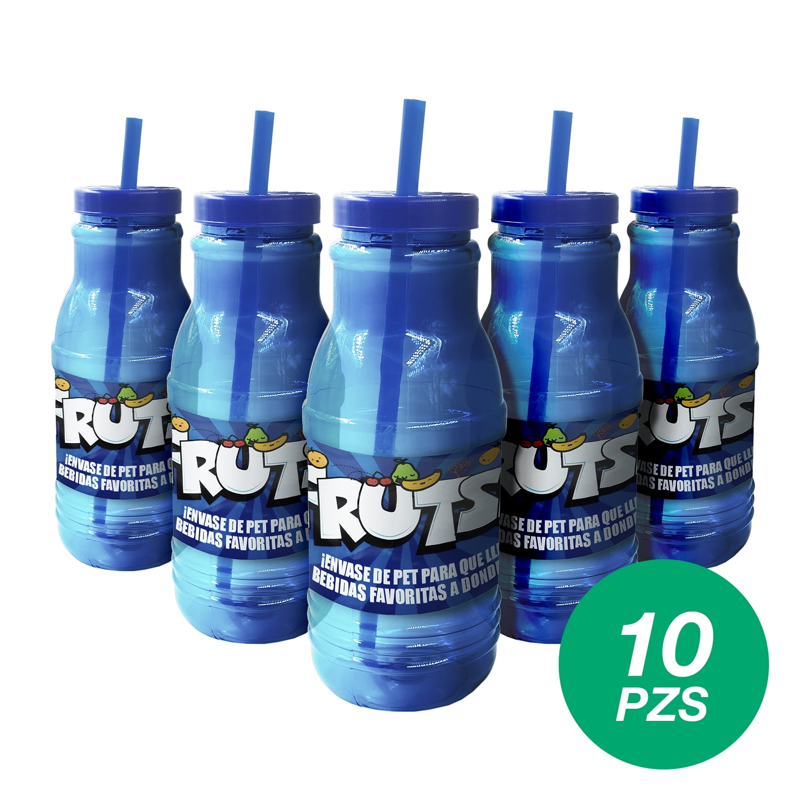 10 Botella/Dulcero Forma Fruitsi , 1.3 Litros - FARVISAN | Walmart en línea