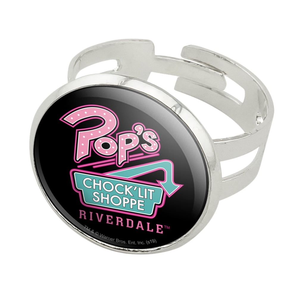 Riverdale Pops Chock'lit Shoppe Silver Plated Adjustable Novelty Ring ...
