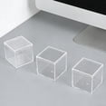 Plastic Storage Box Transparent Acrylic Square and Rounded Corner Cases ...