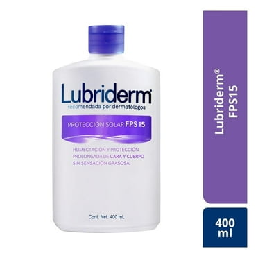 Crema corporal Lubriderm protección solar UV 15, 200 ml | Walmart en línea