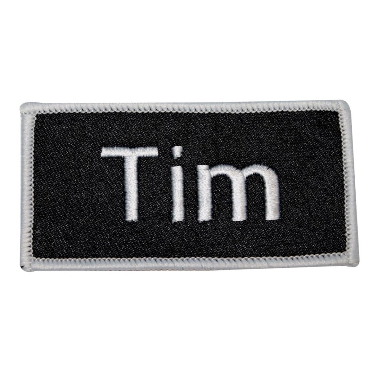 Tim Name Tag Patch Uniform ID Work Shirt Badge Embroidered Iron On ...