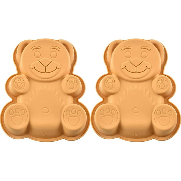 Super Cute Silicone Animal Bear Mold Teddy Bear Chocolate Mold Teddy ...