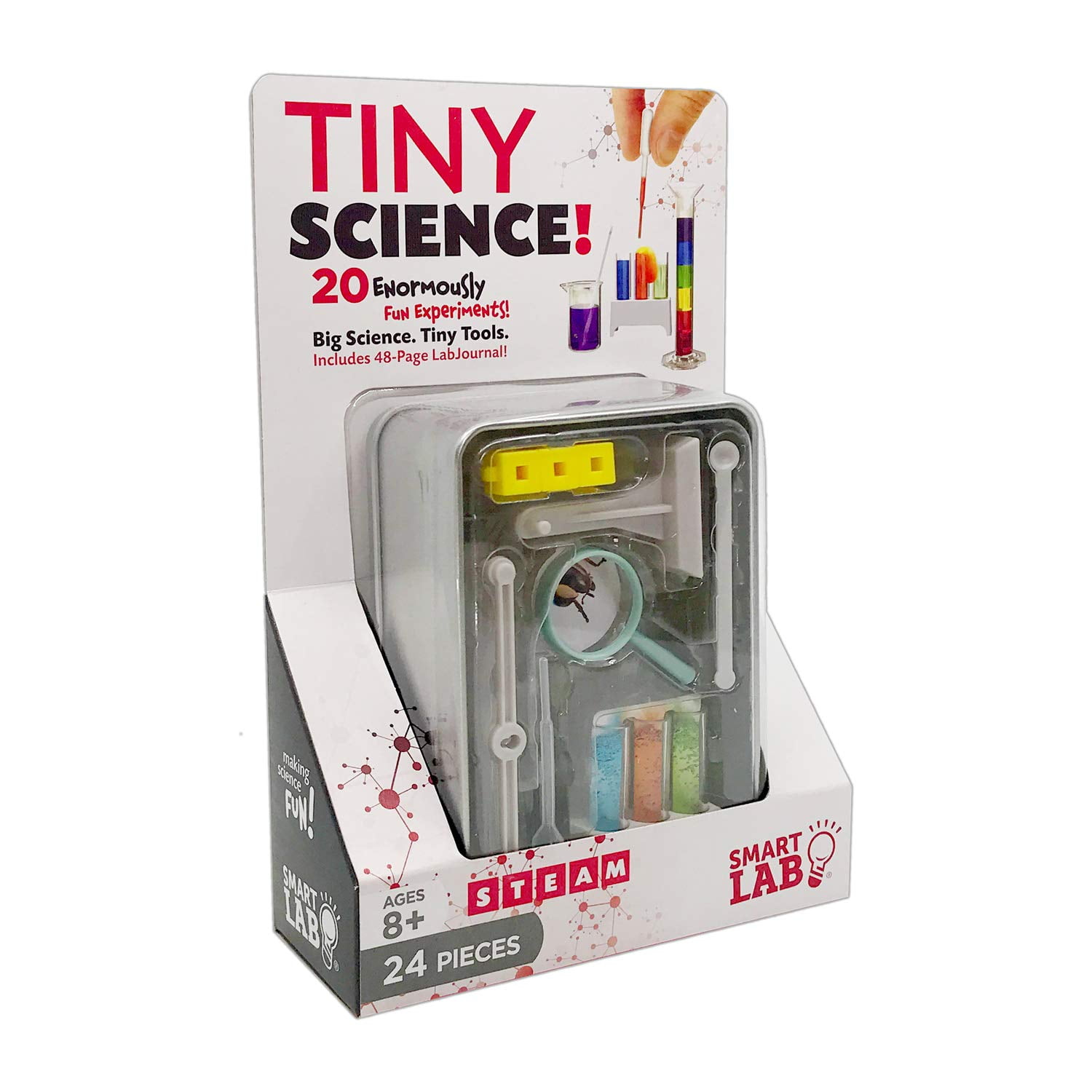 Kit científico SmartLab Toys Tiny Science con 20 experimentos | Bodega ...